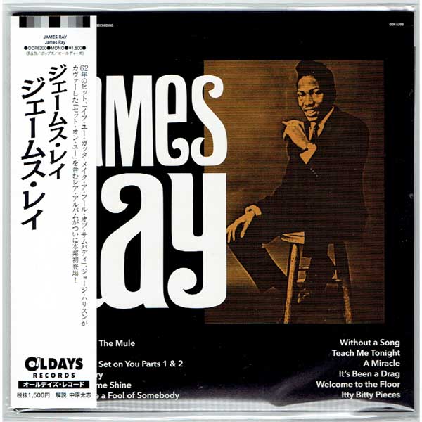 JAMES RAY / JAMES RAY (Brand New Japan mini LP CD) - BEAT-NET RECORDS