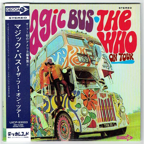 MAGIC BUS (USED JAPAN MINI LP CD) THE WHO - BEAT-NET RECORDS