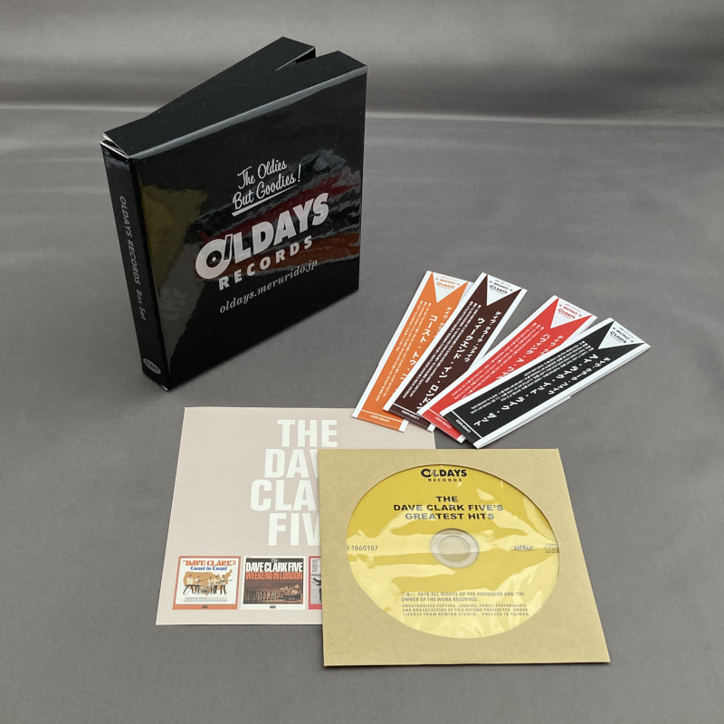 THE DAVE CLARK FIVE / Oldays Records Promo Empty Box, Promo CD & Promo ...